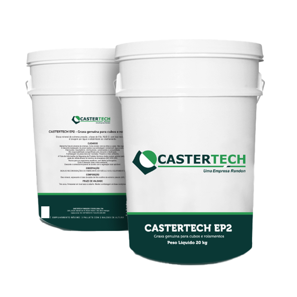 BALDE GRAXA ROLAMENTO/CUBO CASTERTECH LITIO EP2 NLGI 2 20KG - Roni Chaves