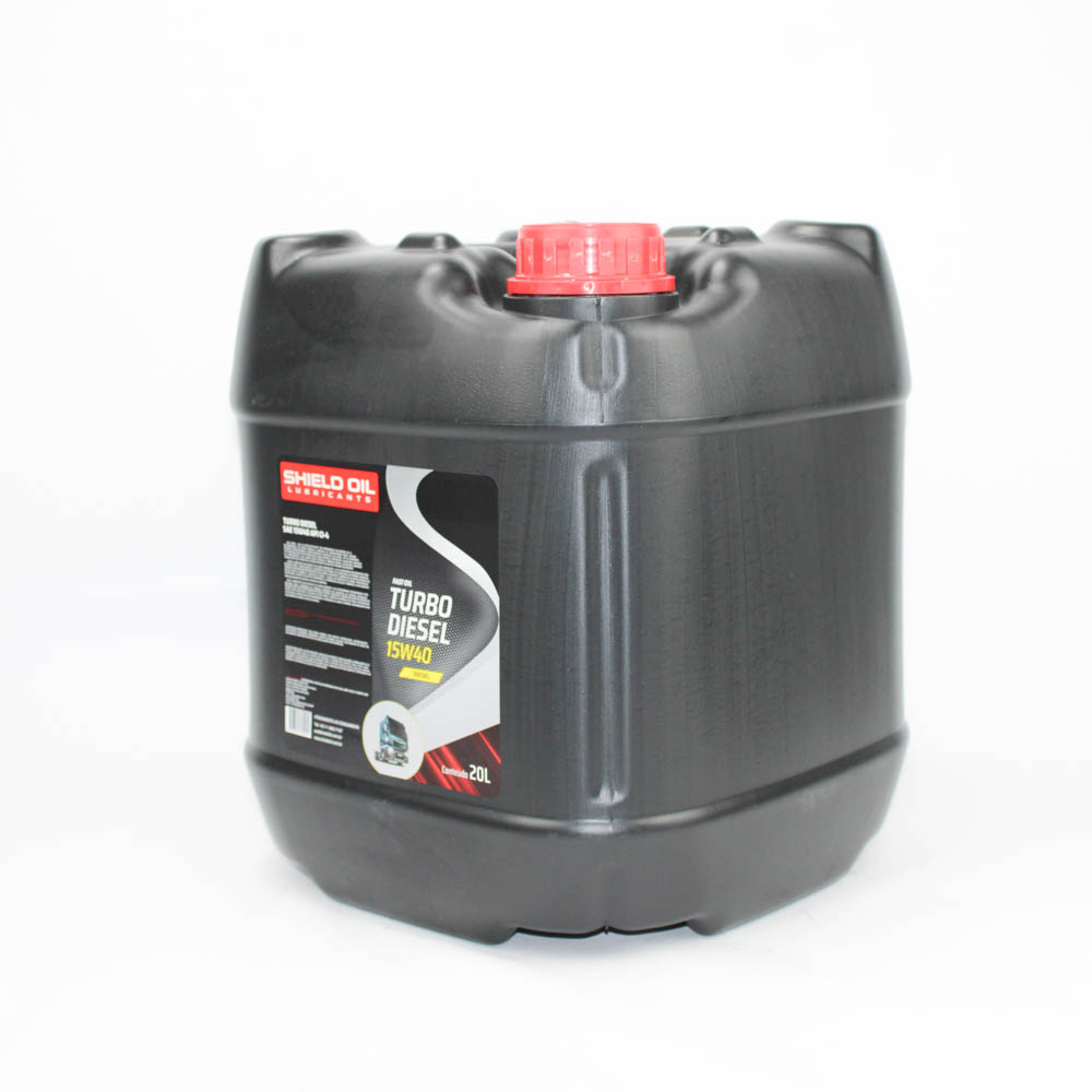 BALDE OLEO MINERAL MOTOR SAE 15W40 API CI-4 SHIELD OIL 20L - Roni Chaves