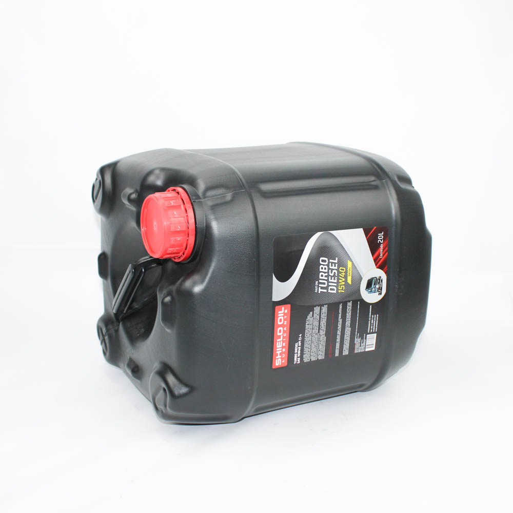 BALDE OLEO MINERAL MOTOR SAE 15W40 API CI-4 SHIELD OIL 20L - Roni Chaves