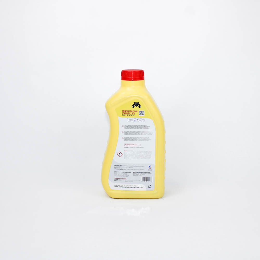 OLEO SINTETICO CAMBIO/DIFERENCIAL 75W90 MENZOIL MULT GEAR 1L - Roni Chaves